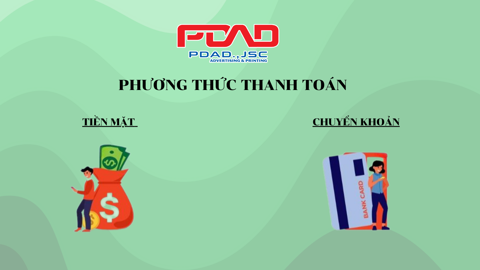 PHƯƠNG THỨC THANH TOÁN - Quảng cáo Phương Đông - Làm biển quảng cáo tại ...